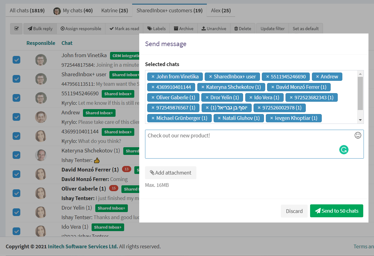 WhatsApp Multi-Agent Solution - Boost Team Efficiency | TimelinesAI