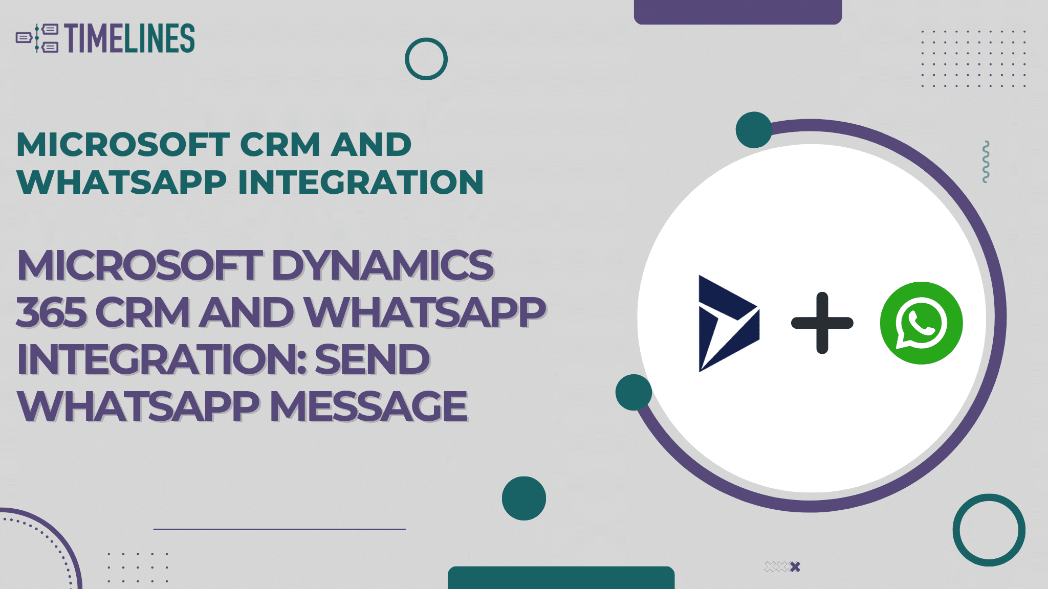 Microsoft Dynamics 365 CRM to WhatsApp: Automate Opportunity Update ...