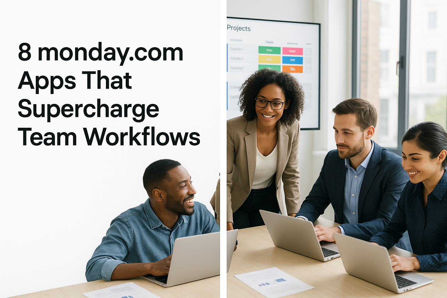 8 monday.com Apps That Supercharge Team Workflows - TimelinesAI