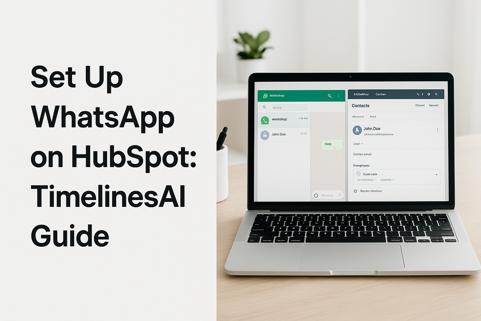 Set Up WhatsApp on HubSpot: TimelinesAI Guide - TimelinesAI